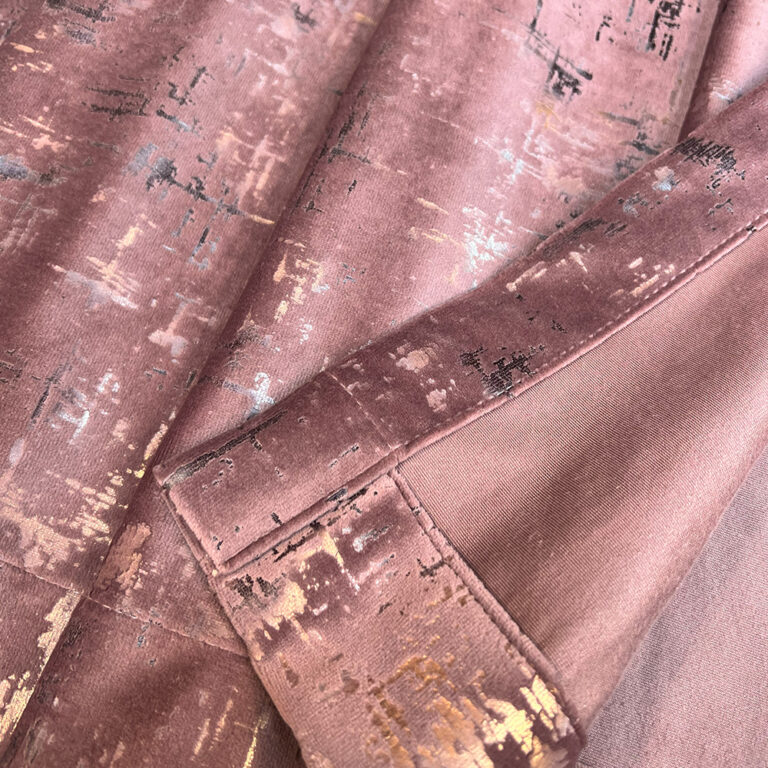 Draperie Luxury Capetown Velvet Blackout 80 % Rose L1M /H 2.75m cu ...
